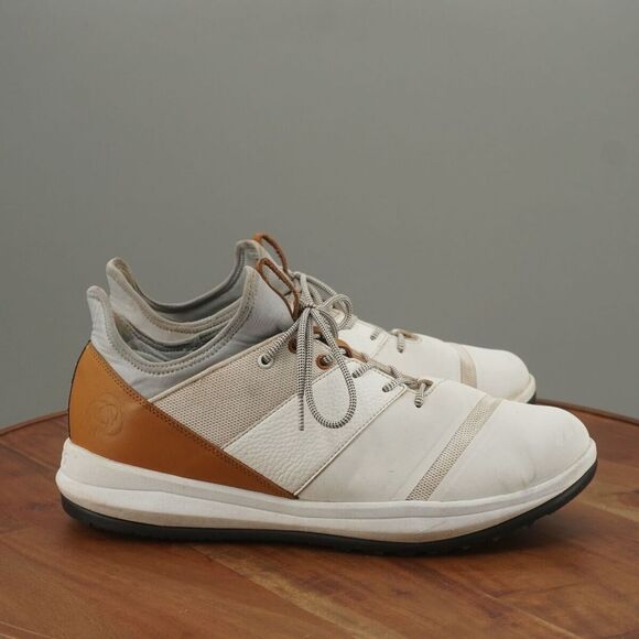 Shoes | Athalonz Mens Enve Golf Shoes Spikeless White Leather Synthetic ...